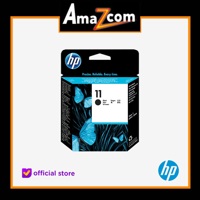 Jual PRINTHEAD HP 11 BLACK PRINTHEAD ( C4810A ) | Shopee Indonesia