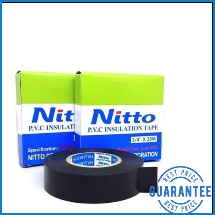 Jual ISOLASI NITO NITTO LISTRIK HITAM BAGUS | BPL | Shopee Indonesia