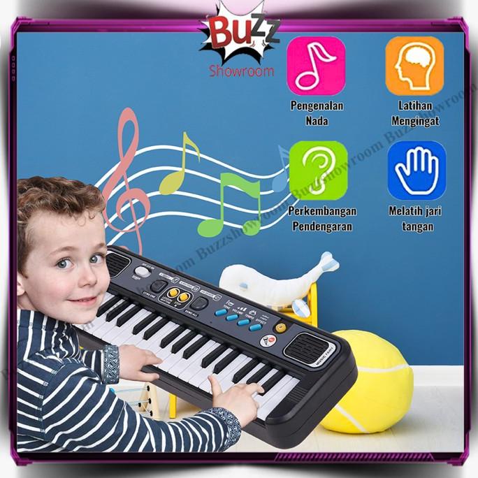Jual Electronic Keyboard 37 Keys Mainan Anak Edukasi Piano Mic Key ...