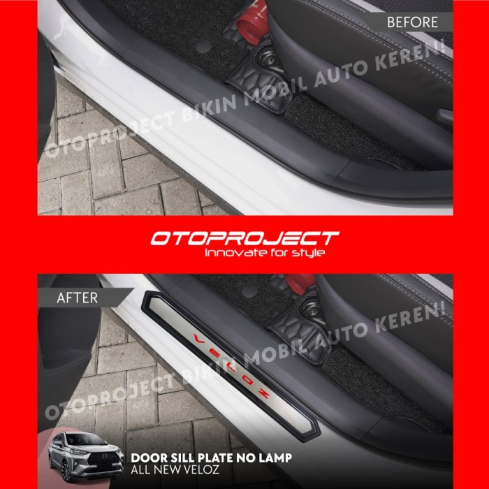 Jual Sill Plate Scuff Plate Samping All New Veloz 2022 Non Led Ori ...