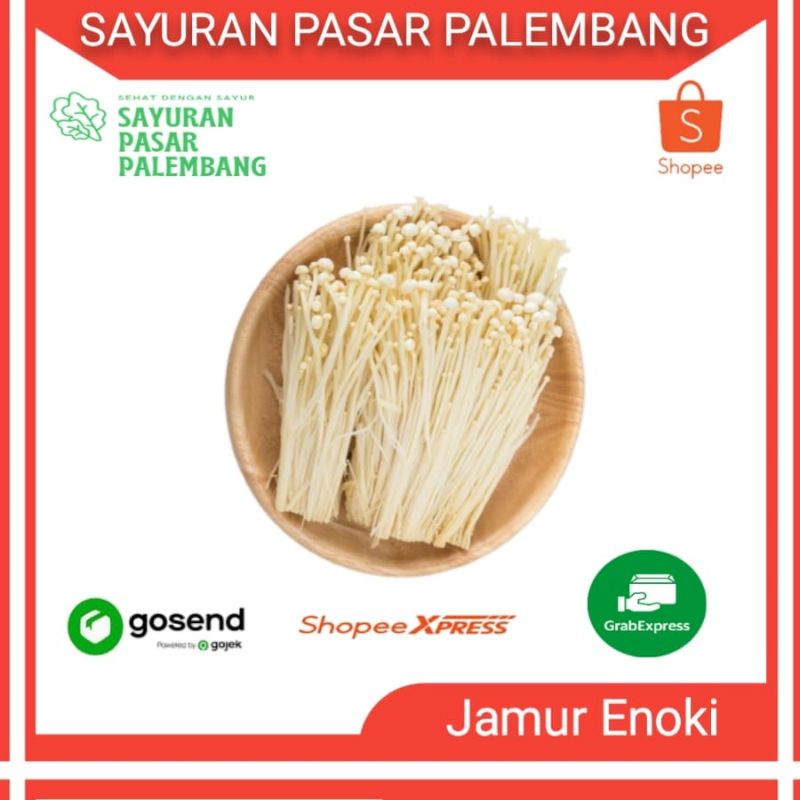 Jual Jamur Enoki - Sayuran Pasar Palembang | Shopee Indonesia