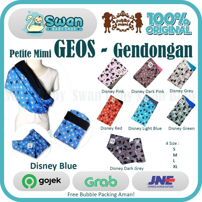 Jual Jual!! Geos Petite Mimi / Gendongan Bayi / Simple Sling | Shopee ...