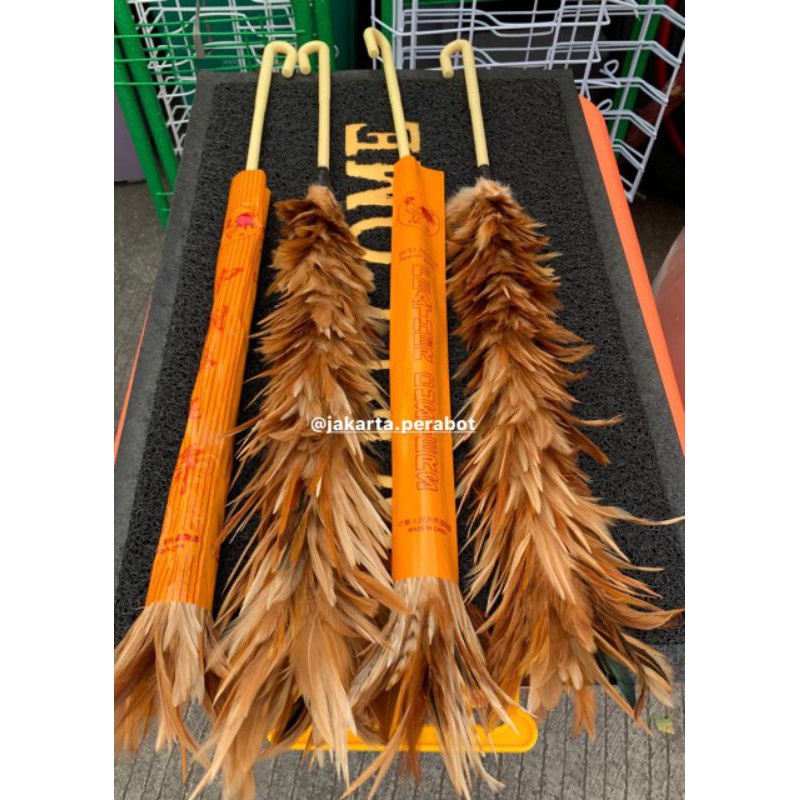 Jual Kemoceng Bulu Ayam Feather Dusters ( Bulu Ayam Jago ) | Shopee ...