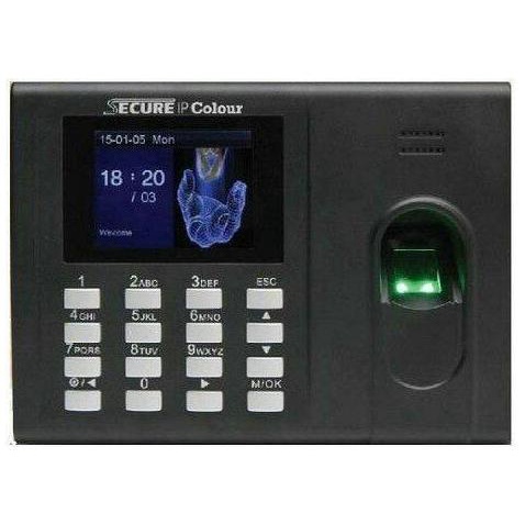 Jual Mesin Absen Secure S-Ip Colour - Fingerprint/Absensi Sidik Jari ...