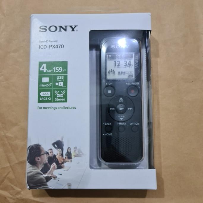 Jual Sony Voice Recorder ICD PX-470(4GB) | Shopee Indonesia