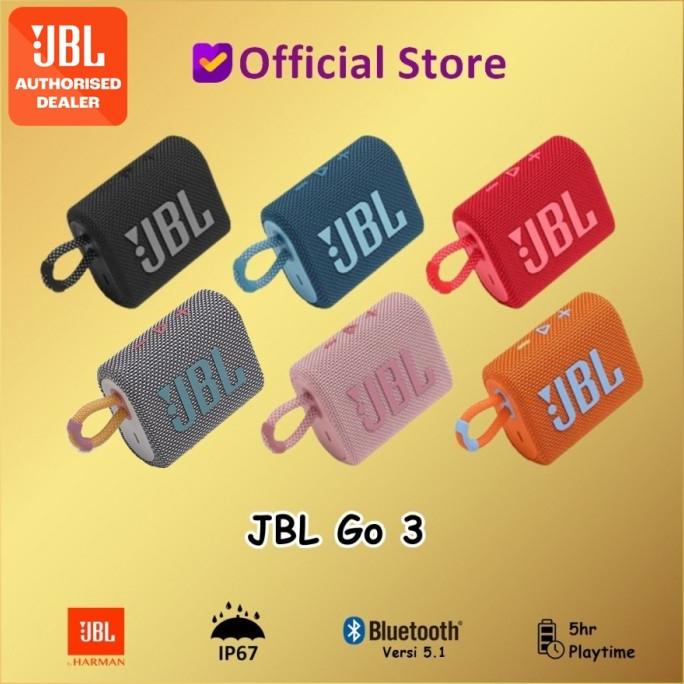 Jual JBL GO 3 Portable Bluetooth Wireless Speaker GO3 | Shopee Indonesia