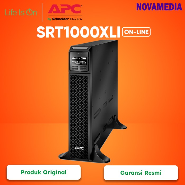 Jual UPS APC SRT1000XLI APC Smart-UPS SRT 1000VA 230V Garansi Resmi ...