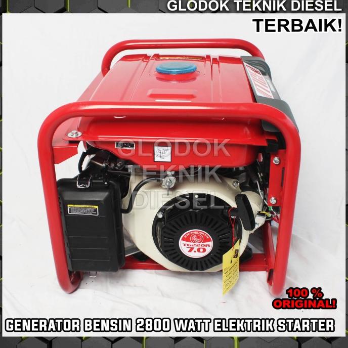 Jual Harga Promo Genset Bensin 3000 Watt Generator Listrik 2500 W ...