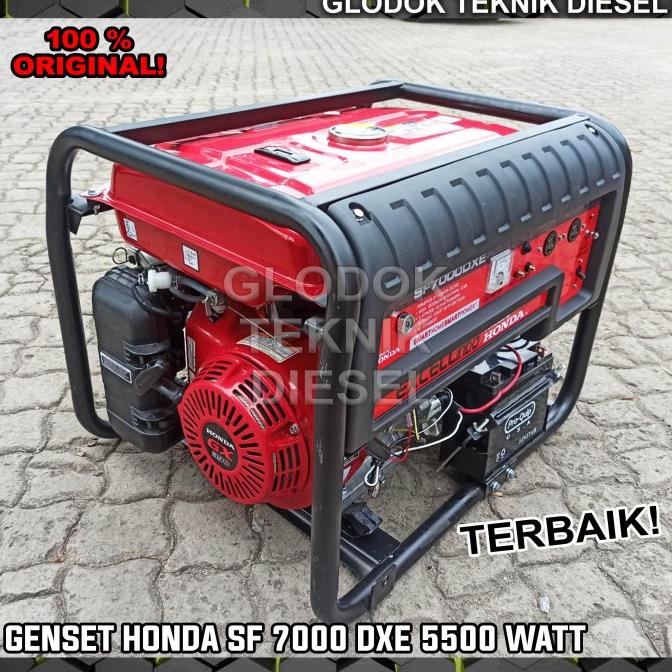 Jual Jual Murah GENSET BENSIN HONDA 5000 WATT GENERATOR LISTRIK HONDA ...
