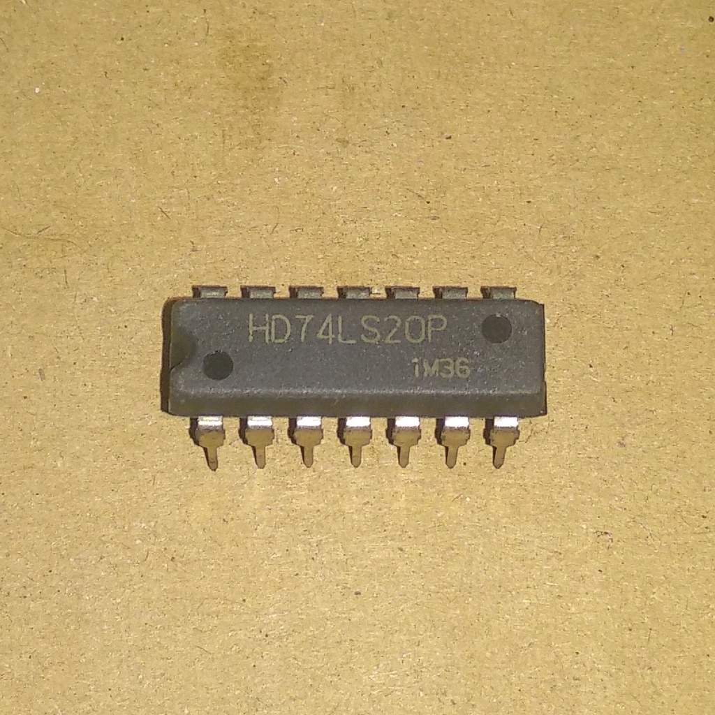 Jual IC 74LS20 Seri 7420 DM74LS20 HD74LS20 SN74LS20 TTL HD74LS20P ...