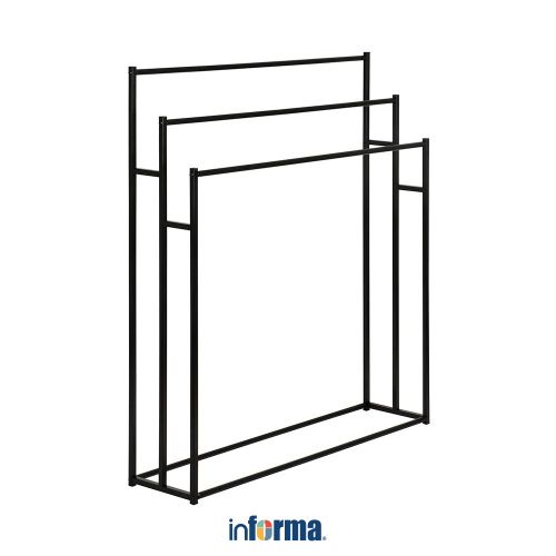 Jual Informa 95X24X110 cm Titan Jemuran Handuk - Hitam Tempat Jemur ...