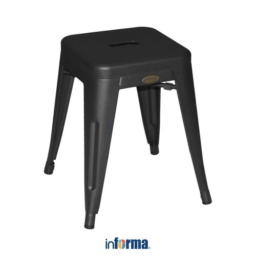 Jual Informa London Z Bangku - Hitam Stool Metal Tempat Duduk Serbaguna ...
