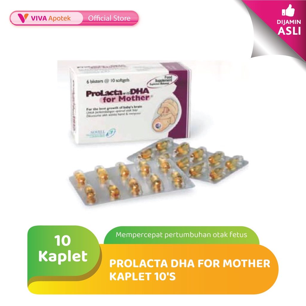 Jual Prolacta DHA For Mother Gizi Extra Bagi Ibu Hamil (10 Kapsul ...