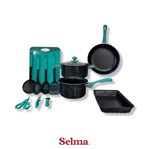Jual Selma Set 12 Pcs Yolanda Perlengkapan Masak Kitchen Starter ...