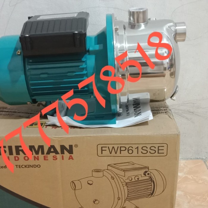 Jual [Ori] Pompa Air Semi Jet Stainless Steel Firman Fwp 61 Ss Terbaru ...