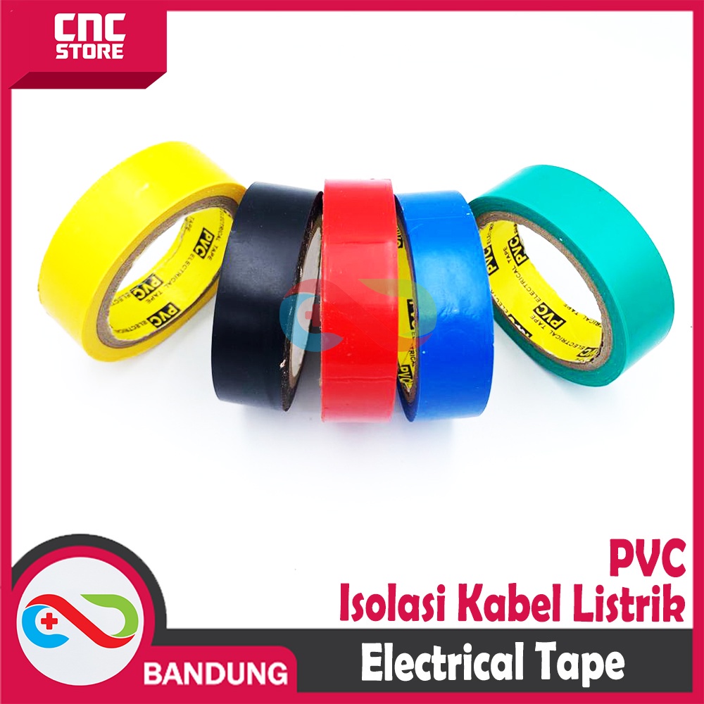 Jual ISOLASI KABEL LISTRIK PVC ELECTRICAL TAPE | Shopee Indonesia