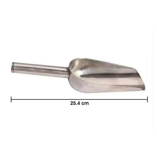 Jual Sendok Skop Es Batu Stainless 10" 25CM Beras Gula Biji Kopi Besar ...