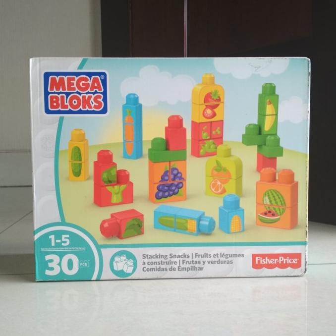 Jual Mega Bloks MegaBloks Stacking Snacks | Shopee Indonesia