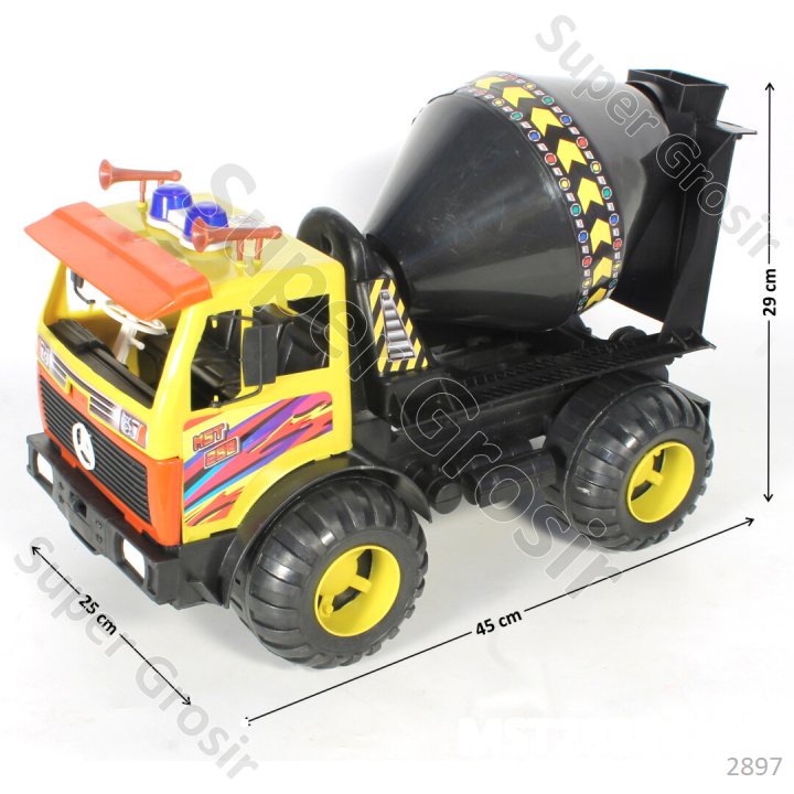 Jual Mainan Anak Mainan Kendaraan Konstruksi Truk Molen 45cm Molen ...