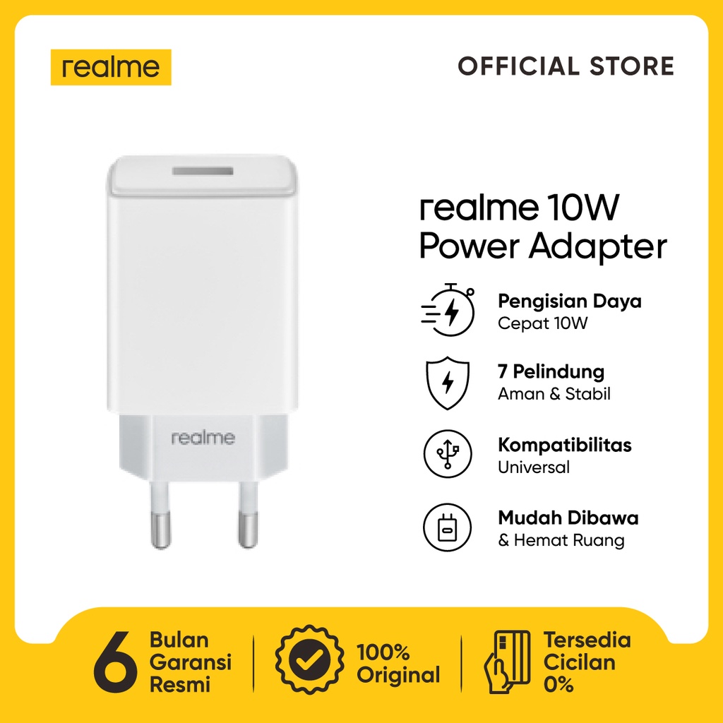 Jual realme 10W Power Adapter | Shopee Indonesia