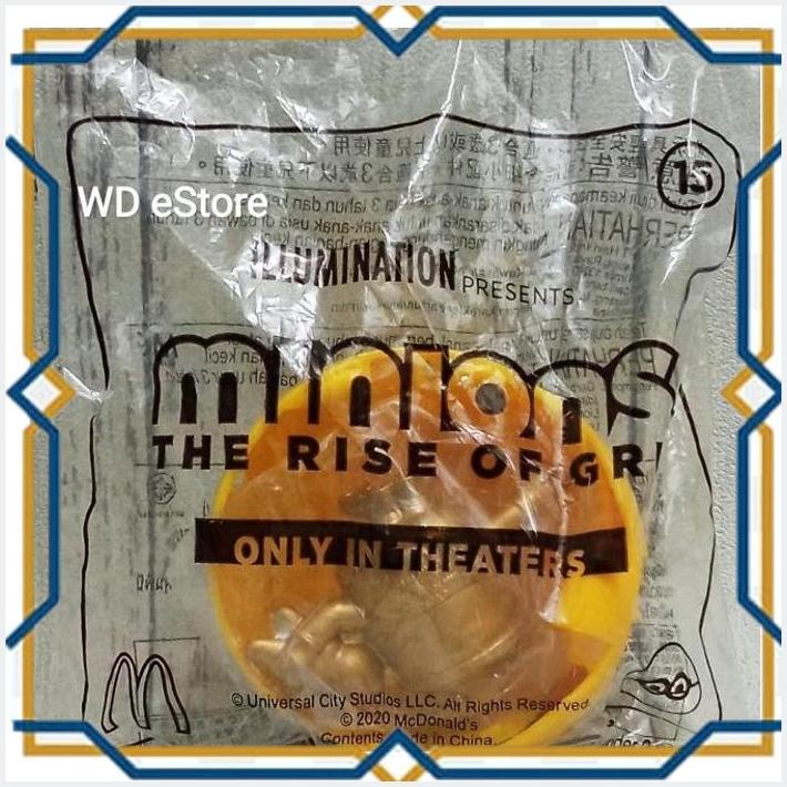 Jual [FMS] McDonald Happy Meal Toy Minions Rise Of Gru #15 Golden ...