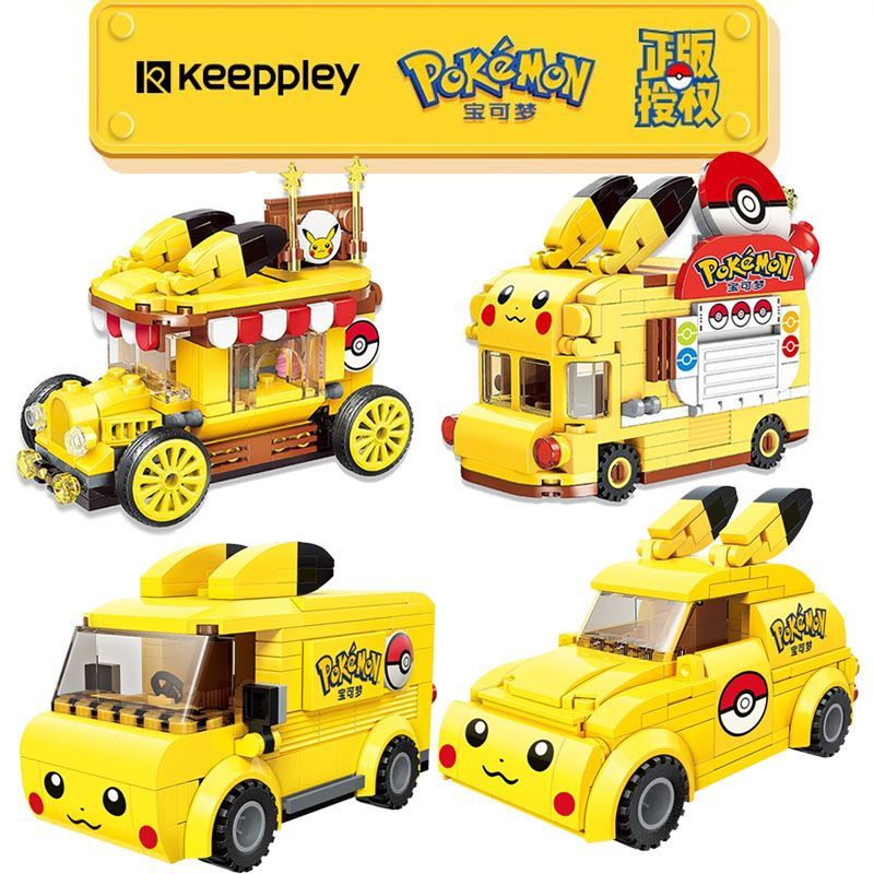 Jual Blocks / Blocks Pokemon / Blocks Pikachu / Mobil Pikachu / Pokemon ...