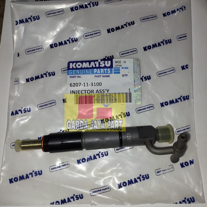 Jual [COD] Injector Assy Nozzle Komatsu Pc200-6 6D95 4D95 6207-11-3100 ...