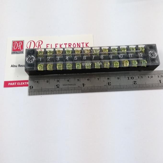 Jual Update Terminal Block Blok Weidu TB1512 15 A 600 v 12 pin pole ...