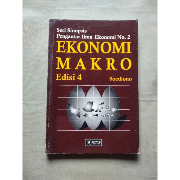 Jual Buku EKONOMI MAKRO Edisi 4 °Boediono° | Shopee Indonesia