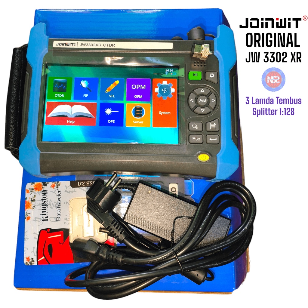 Jual otdr joinwit jw3302XR original 32dB / otdr jw3302xr | Shopee Indonesia