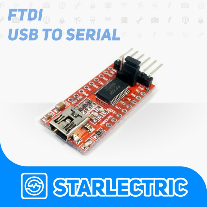 Jual FTDI USB TTL RS232 FT232RL Serial Modul | Shopee Indonesia