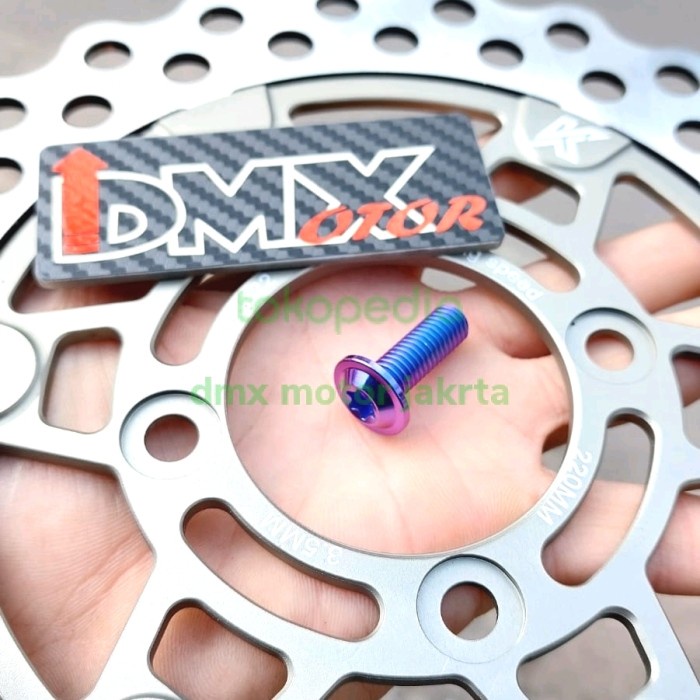 Jual Baut Titanium Disc Brake Yamaha Baut Cakram Yamaha M8X25 Kode ...