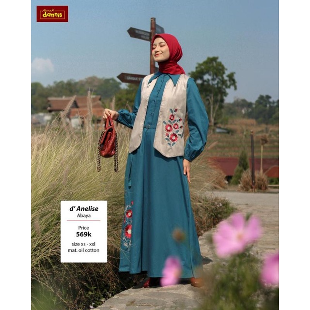 Jual ️ Dannis Online Surabaya ️ D' Analise Abaya Dannis Terbaru Gamis ...
