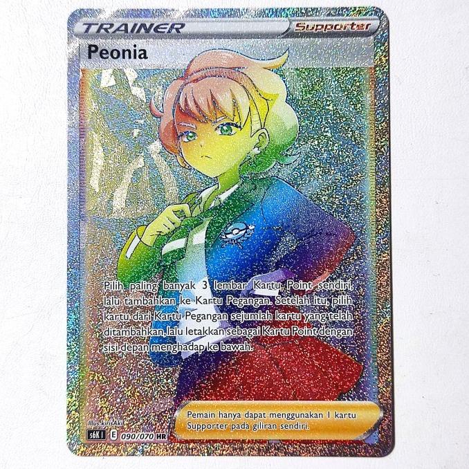 Jual Peonia HR 090/070 S6K - Kartu Pokemon Indonesia | Shopee Indonesia