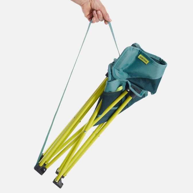 Jual Decathlon Quechua Low Folding Camping Chair Mh100 Yellow - 8616927 ...