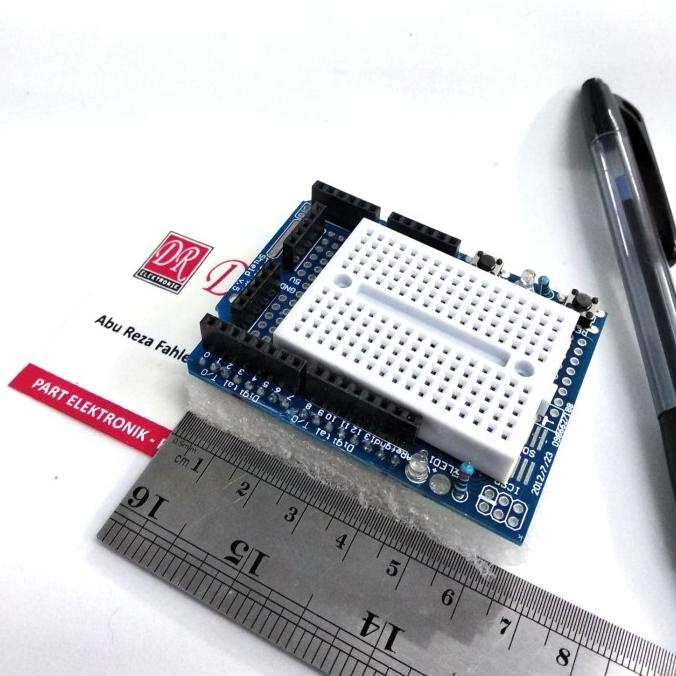 Jual Diskon DUE Protoshield Prototype for arduino uno bread board proto ...