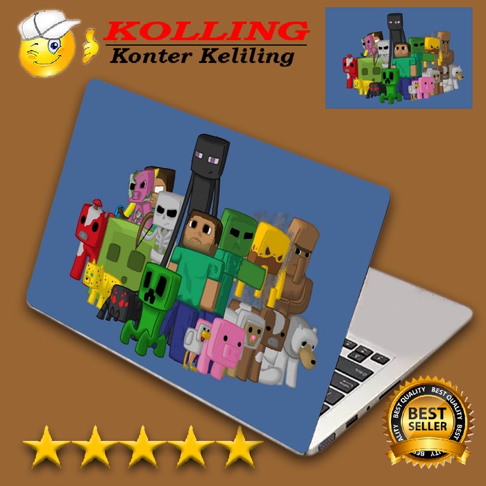 Jual Laptop Minecraft Kter Skin Laptop Stiker Laptop | Shopee Indonesia