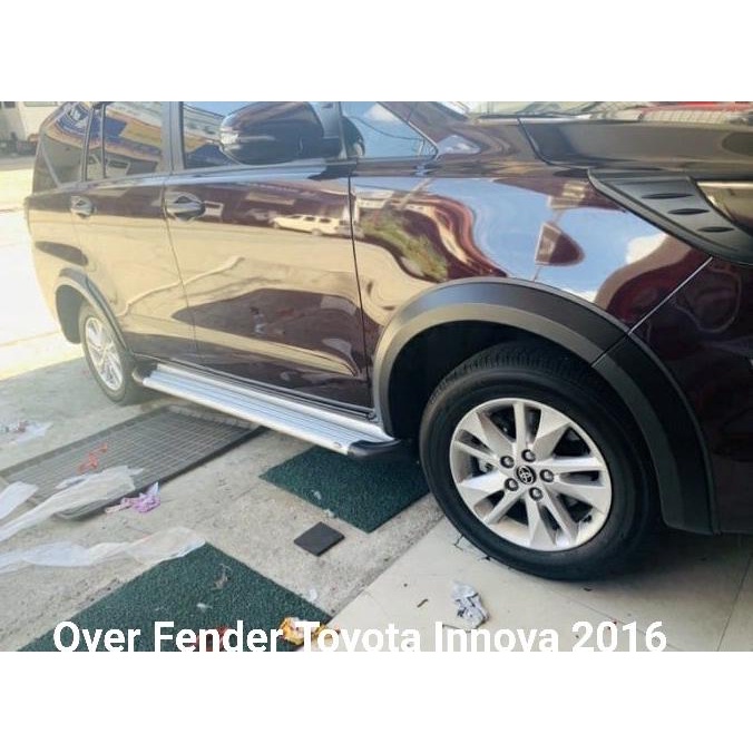 Jual Over Fender Slim Toyota Innova Reborn 2016 - 2020 Black Glossy ...