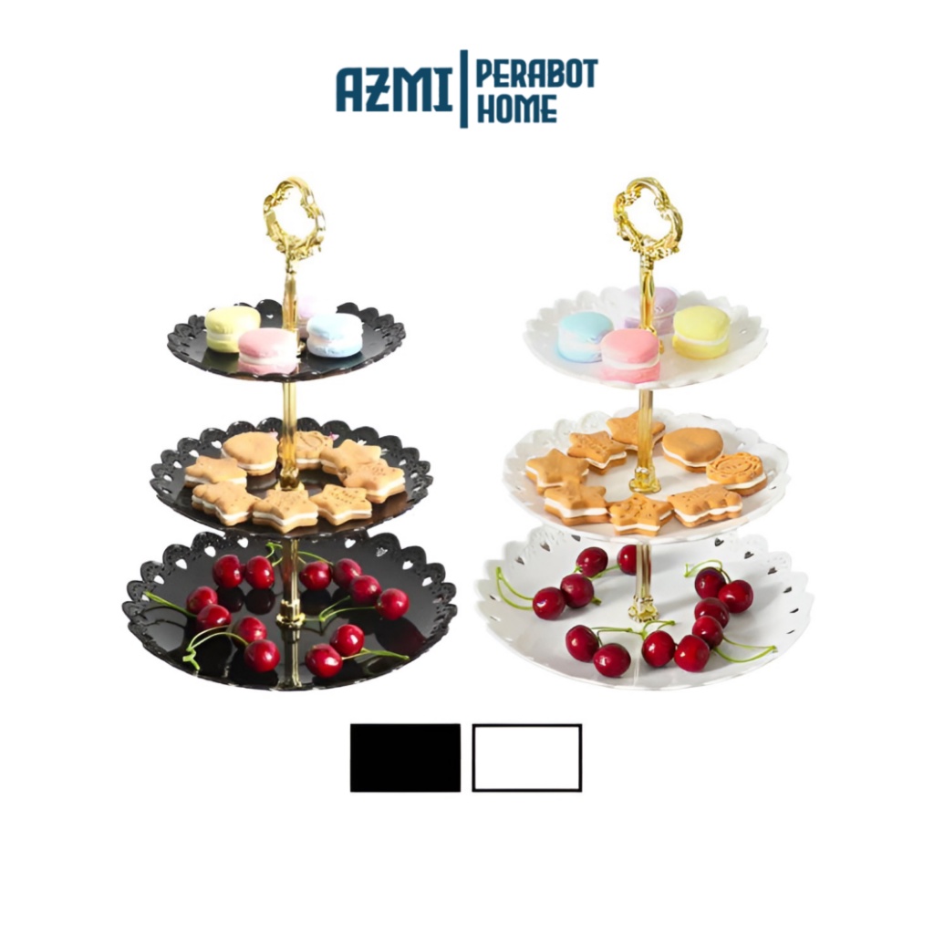 Jual APH-PD Rak Dapur Rak Makanan Susun Kue Buah Cake Dapur Plate Stand ...