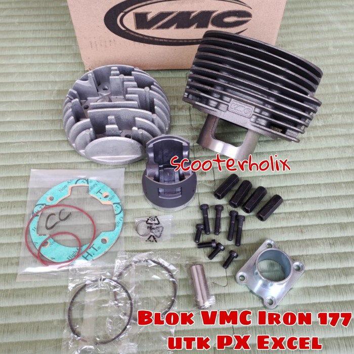 Jual BLOK SET VMC IRON 177 CC TRAVASI SUPER G UTK PX EXCLUSIVE EXCEL ...