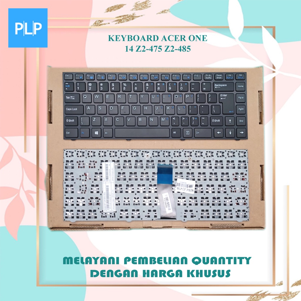 Jual Keyboard Acer One 14 Z2-485 Z2-475 Black | Shopee Indonesia