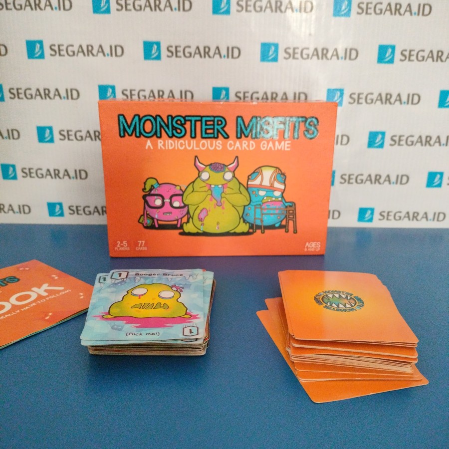 Jual Board Game - Monster Misfits A Ridiculous Card Games | Shopee ...