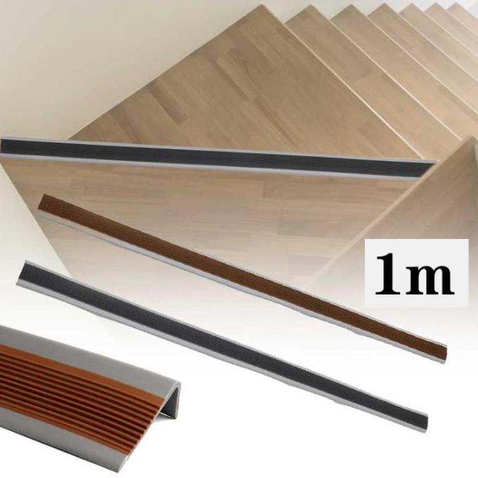 Jual Lis Tangga Pengaman Anti Slip Type L 5Cm Tangga Doubletape Step Nosing | Shopee Indonesia