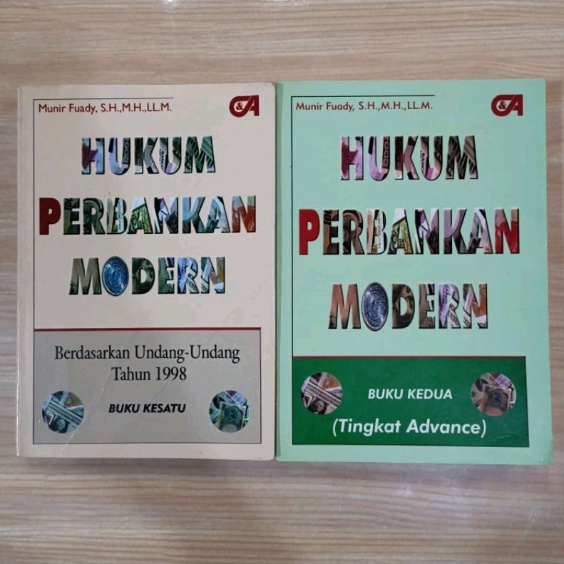 Jual HUKUM PERBANKAN MODERN BUKU 1 & 2. MUNIR FUADY. SH. ORIGINAL ...