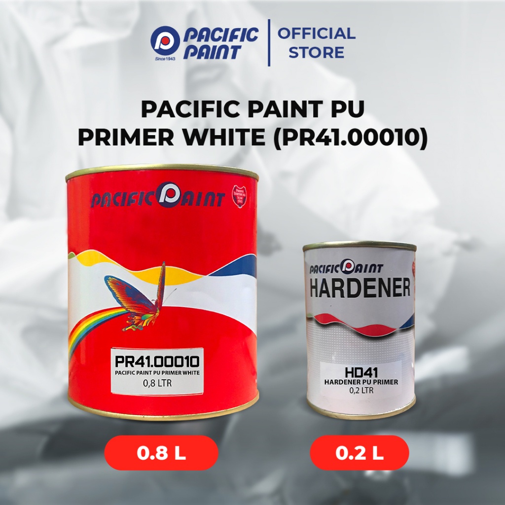 Jual PACIFIC PAINT PU PRIMER WHITE (PR41.00010) | Shopee Indonesia