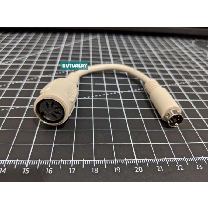 Jual Kabel Konverter PS2 to AT 5 Pin DIN Adapter PS/2 to 5Pin DIN ...