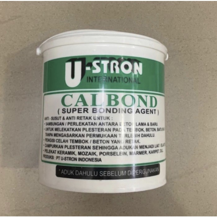 Jual LEM BETON / PEREKAT BETON U-STRON CALBOND TERMURAH!! KEMASAN GALON ...