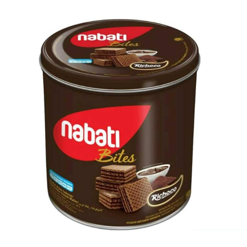Jual Richoco Wafer Nabati Chocolate Can 240 g | Shopee Indonesia