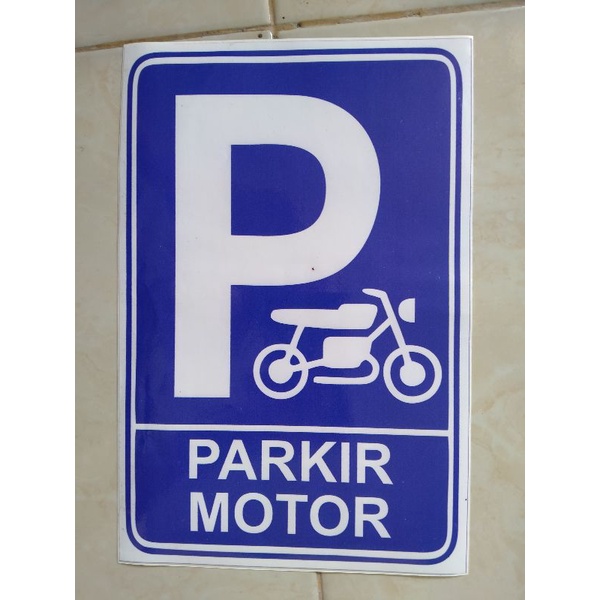 Jual STIKER PARKIR MOTOR | Shopee Indonesia