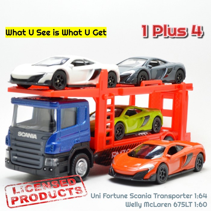 Jual UNI CAR TRUCK SERIES SCANIA CARS CARRIER | Shopee Indonesia